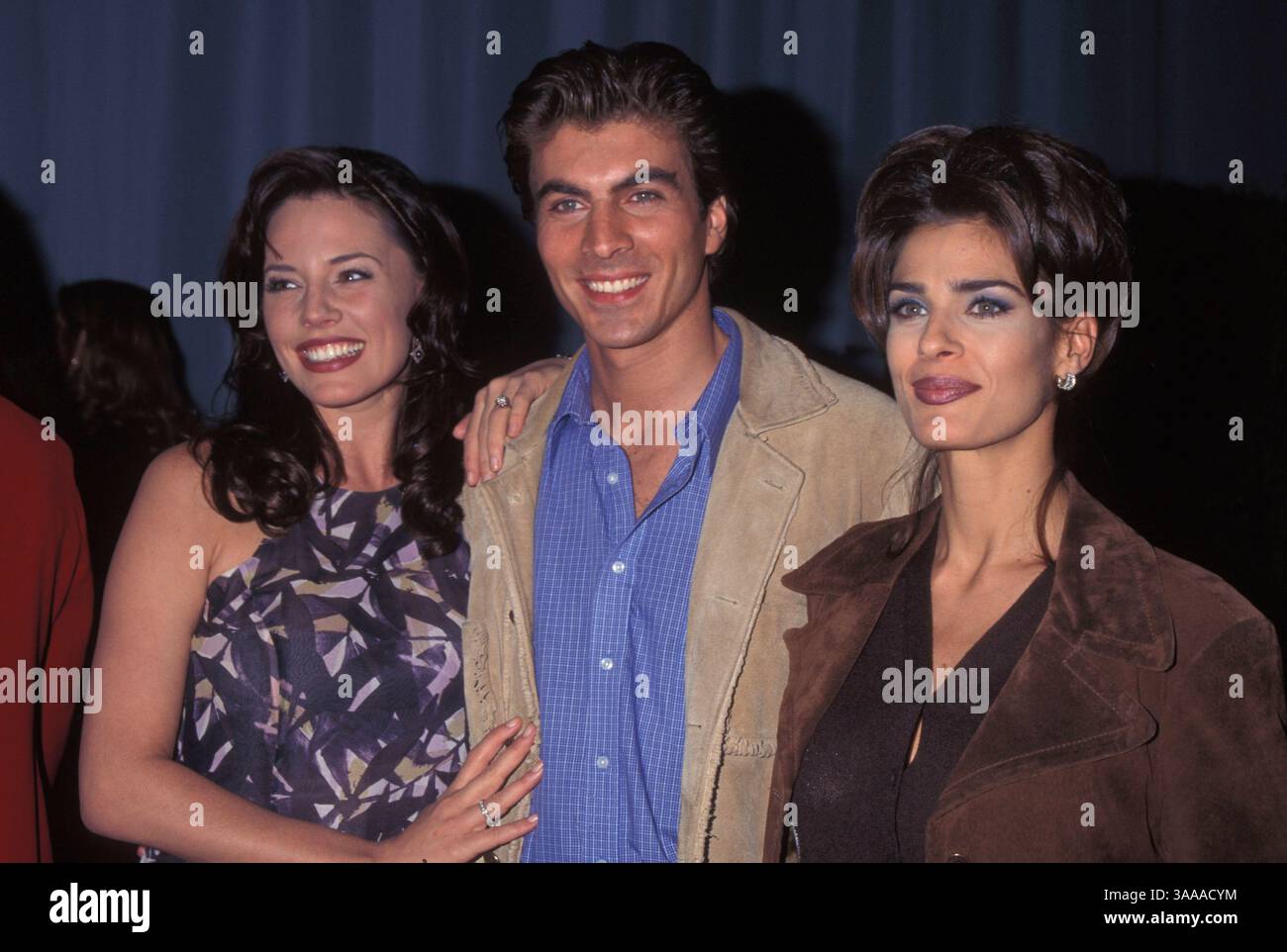 Feb 27, 1997; Los Angeles, CA, USA; [L-R] Actress KRISTA ALLEN (purple ...