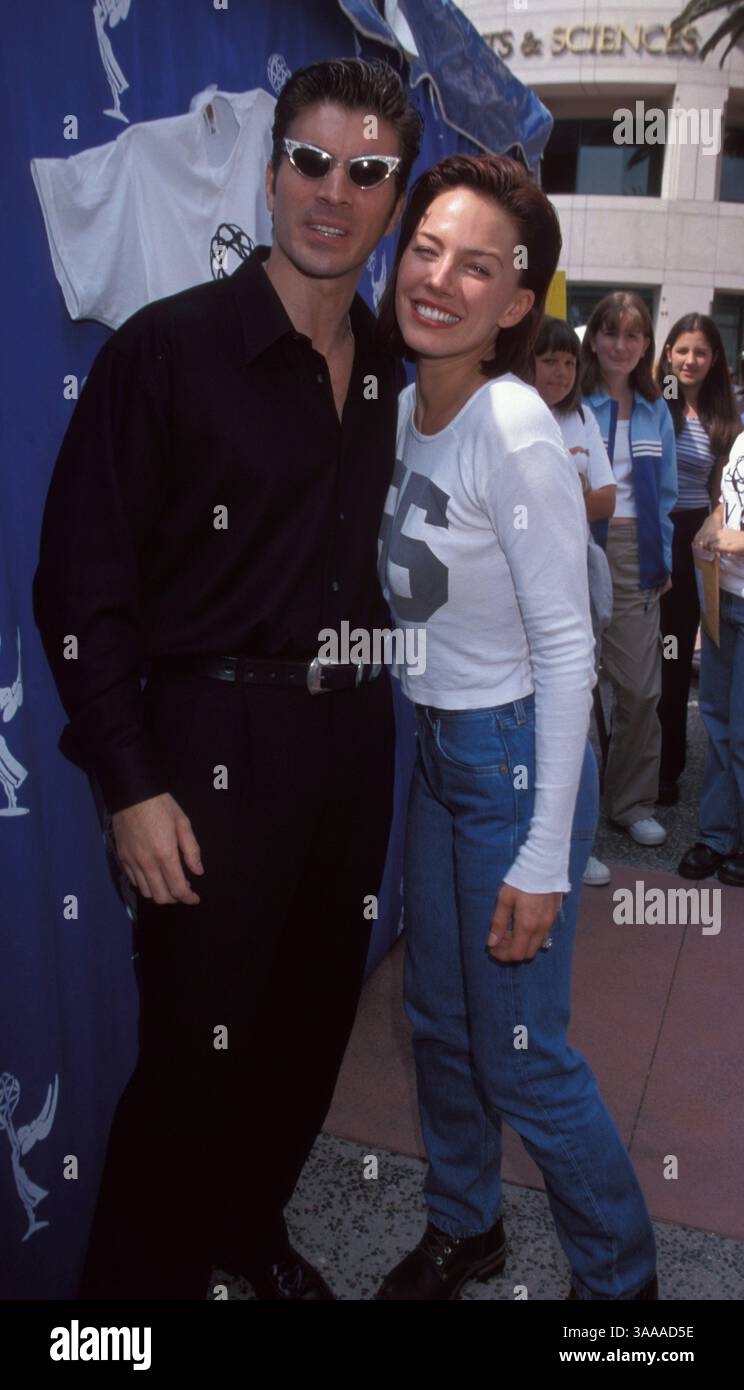 Oct 03, 1998; Hollywood, CA, USA; Actress KRISTA ALLEN with actor ...