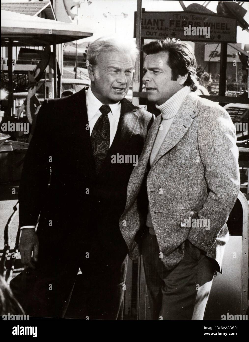 1975; Hollywood, CA, USA; Robert Wagner has a new companion on his new ...
