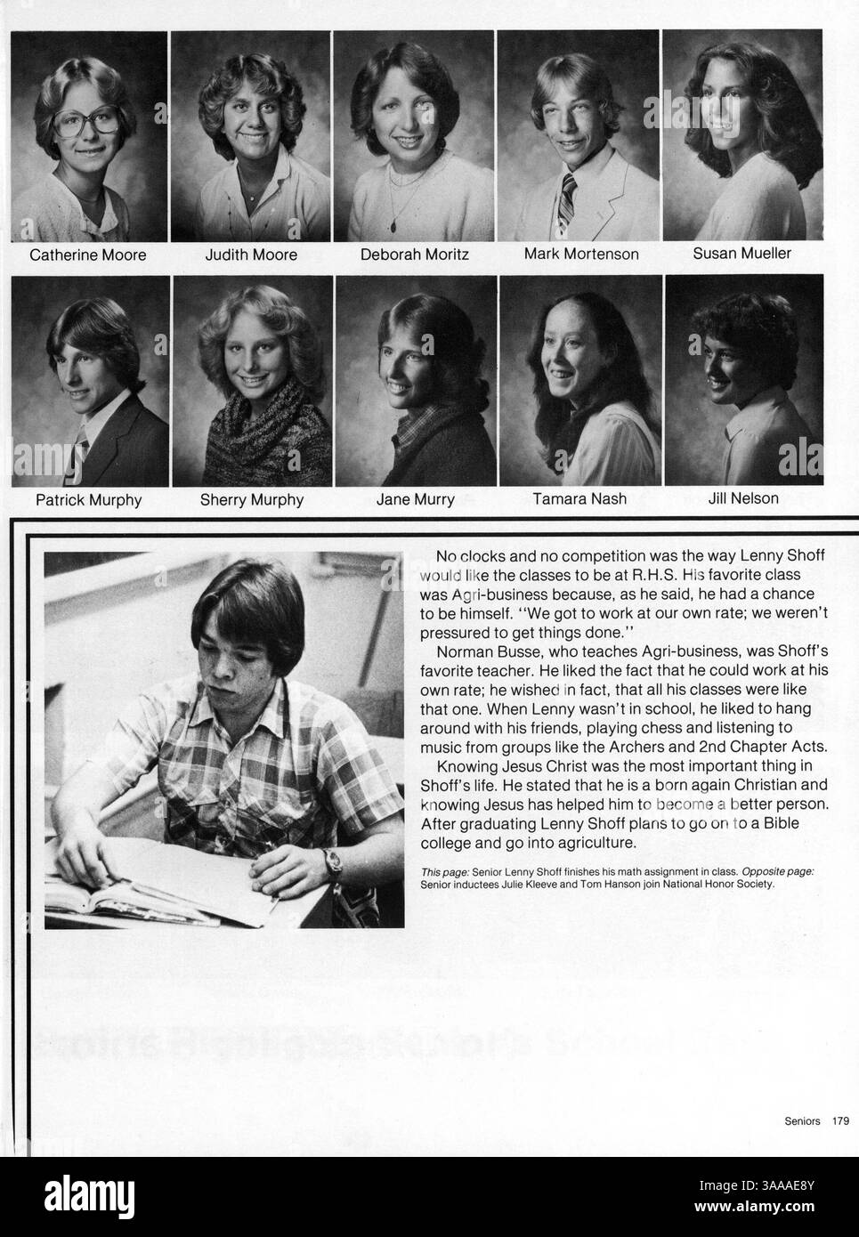 The 1981 Sagamore Yearbook provides a snapshot of Roosevelt High School ...