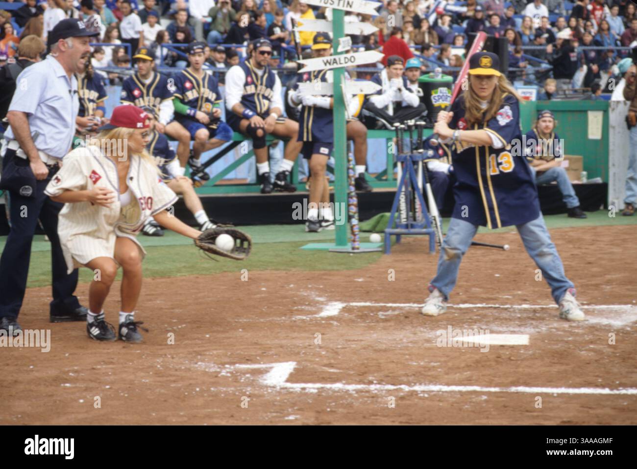 Jan 14, 1995; Los Angeles, CA, USA; Actress PAMELA ANDERSON at the MTV 6th Annual Rock & Jock ...