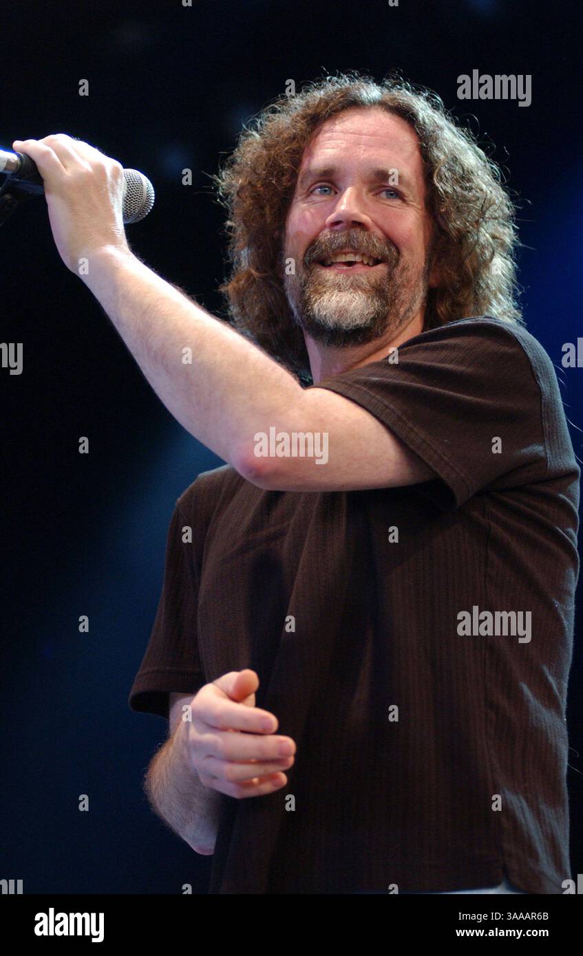 June 11, 2003; Pittsburgh, PA, USA; Brad Delp, the lead singer of the ...
