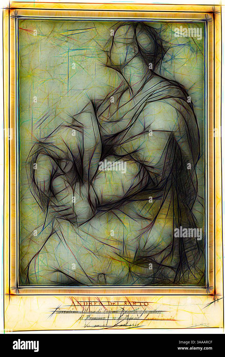 Seated figure cradles Cut Out Stock Images & Pictures - Alamy