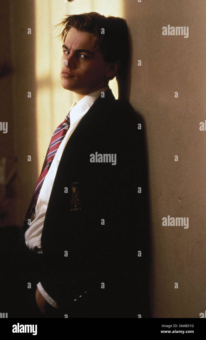 Apr 21, 1995; New York, NY, USA; Actor LEONARDO DICAPRIO stars as Jim ...