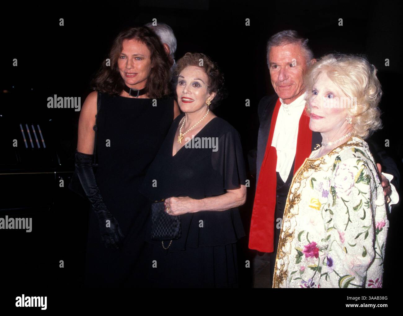 Sep 21, 1996; Los Angeles, CA, USA; [L-R] Actress JACKIE BISSETT ...