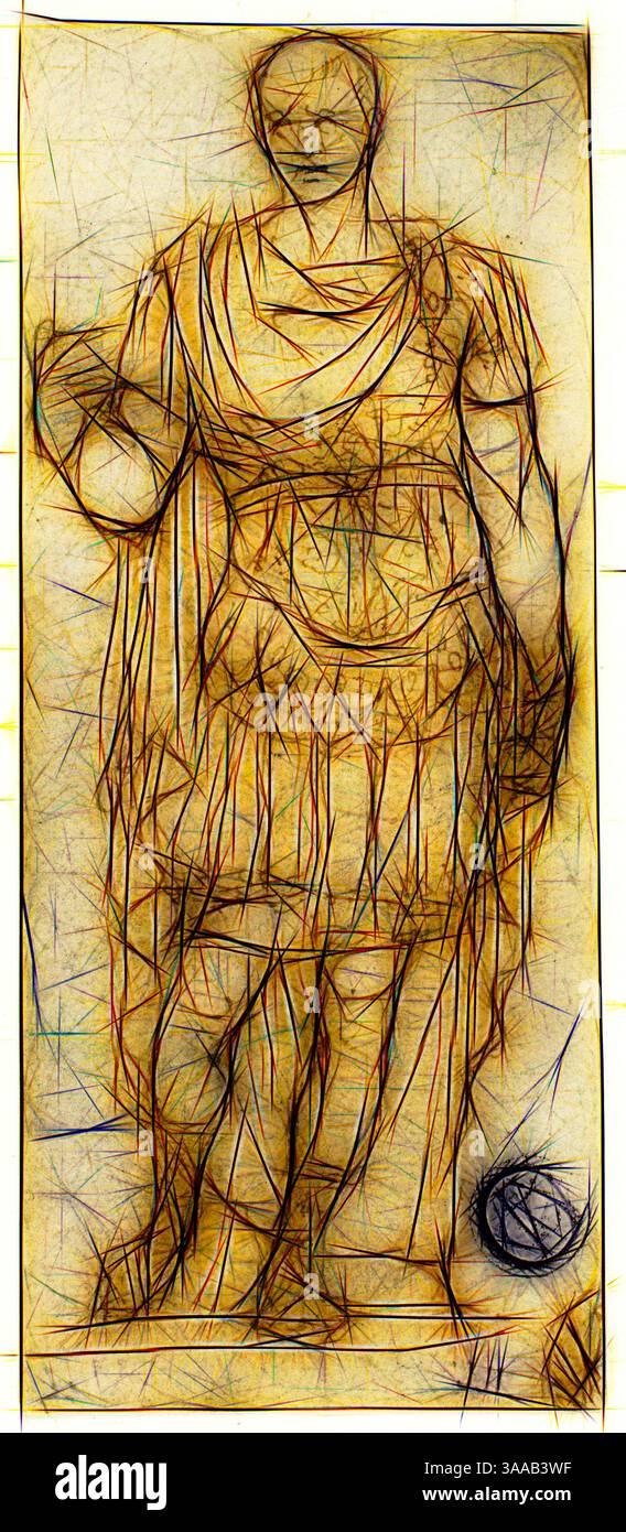 Roman figure clad in traditional armor hi-res stock photography and ...