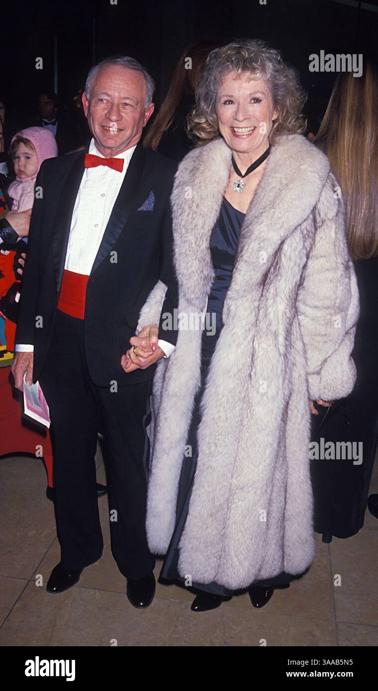 Feb 26, 1994; Beverly Hills, CA, USA; Actress MARILYN ALEX and date at ...
