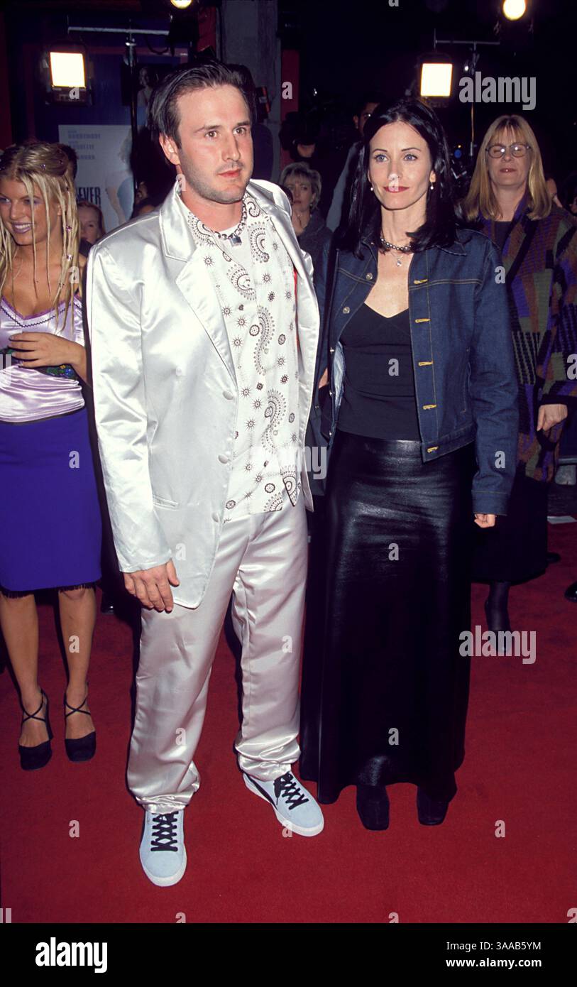 Mar 30, 1999; Los Angeles, CA, USA; Actor DAVID ARQUETTE and wife ...
