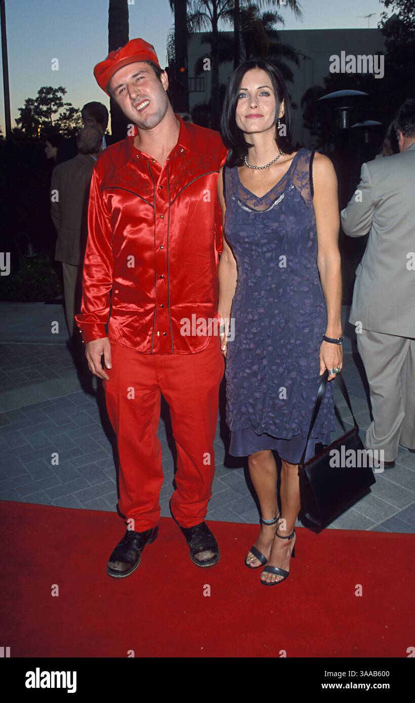 Jul 30, 1998; Los Angeles, CA, USA; Actor DAVID ARQUETTE and wife ...
