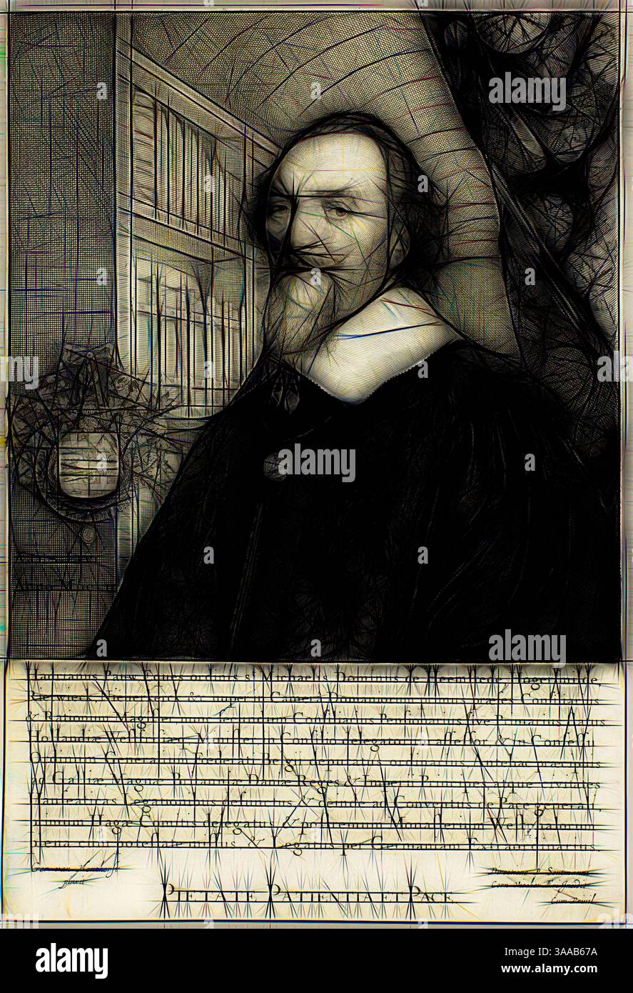 Historical figure in elaborate attire poses hi-res stock photography ...