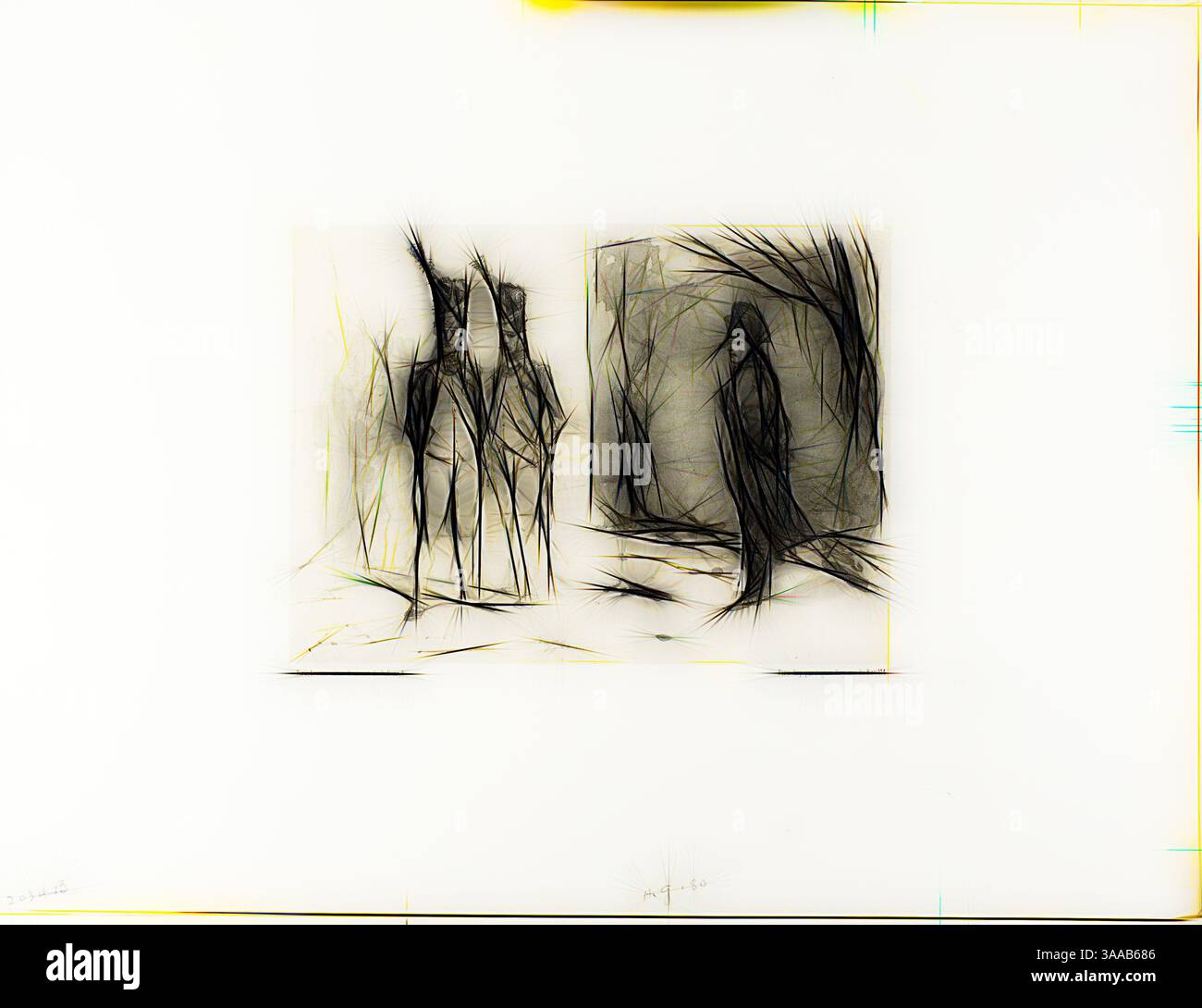 Scene depicts two abstract figures hi-res stock photography and images ...