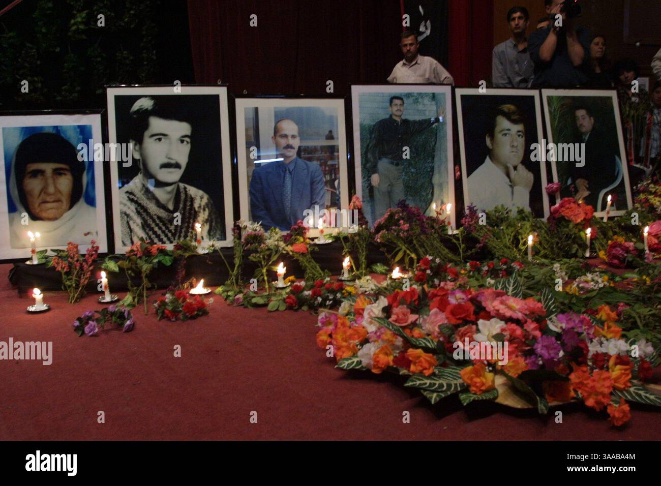 Sep 13, 2006; IRAQ; Memorial for the fallen. The Kurds control a semi ...