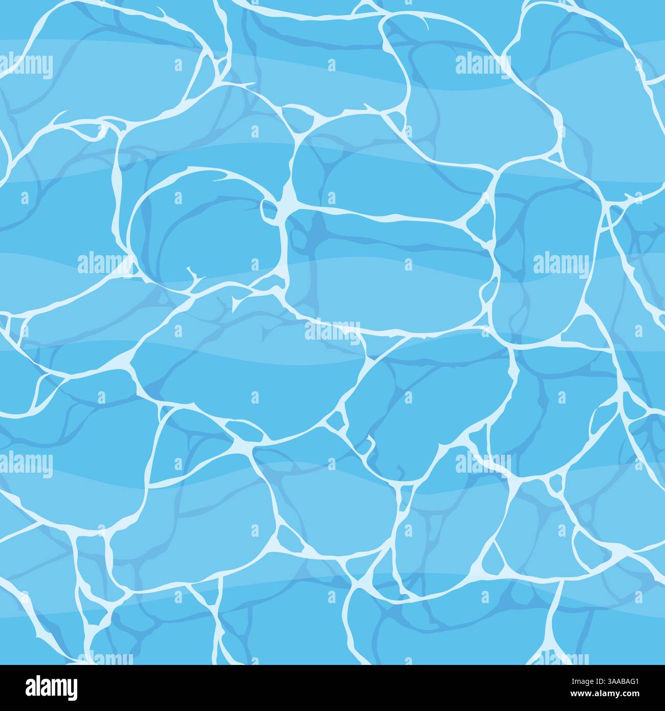 Water surface background. Reflections on the water. Texture of surface water top view. Seamless ...