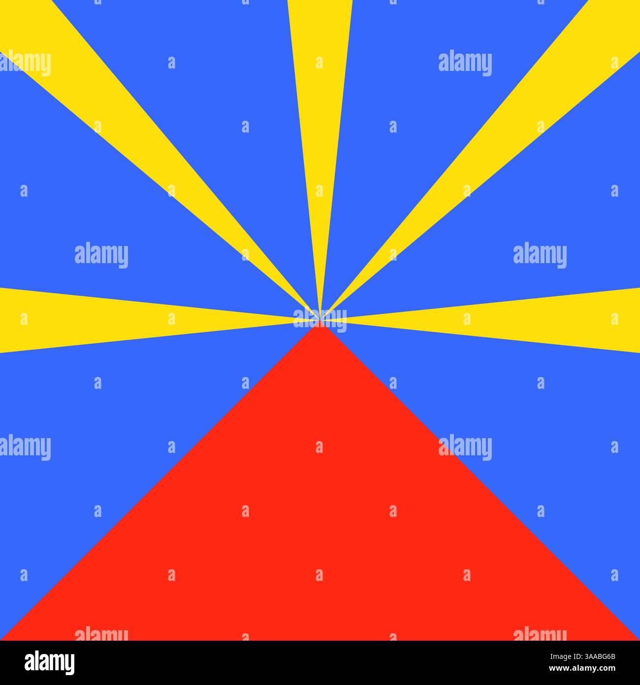 Flag of Reunion - square variant Stock Vector Image & Art - Alamy