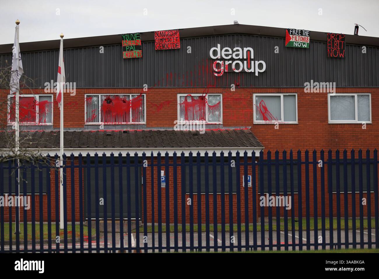 Manchester, England, UK. 31st Mar, 2025. The exterior of the Dean Group ...