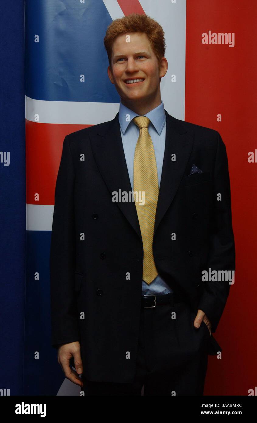 November 21st, 2006, New York City. Prince William and Prince Harry Wax ...