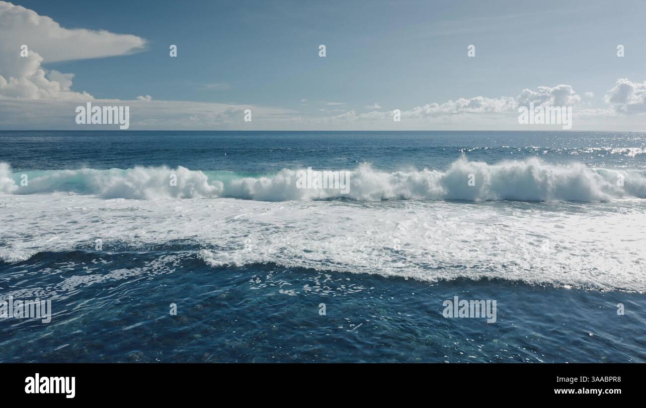 Stunning footage powerful ocean waves hi-res stock photography and ...