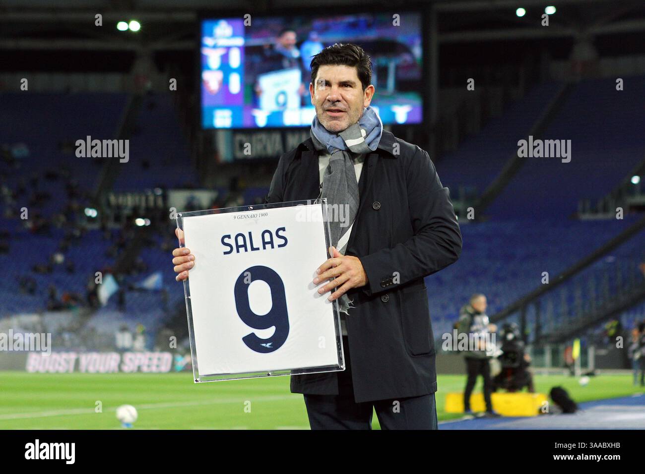 Rome, Italy. 31th Mar, 2025. Marcelo Salas during the Italian ...