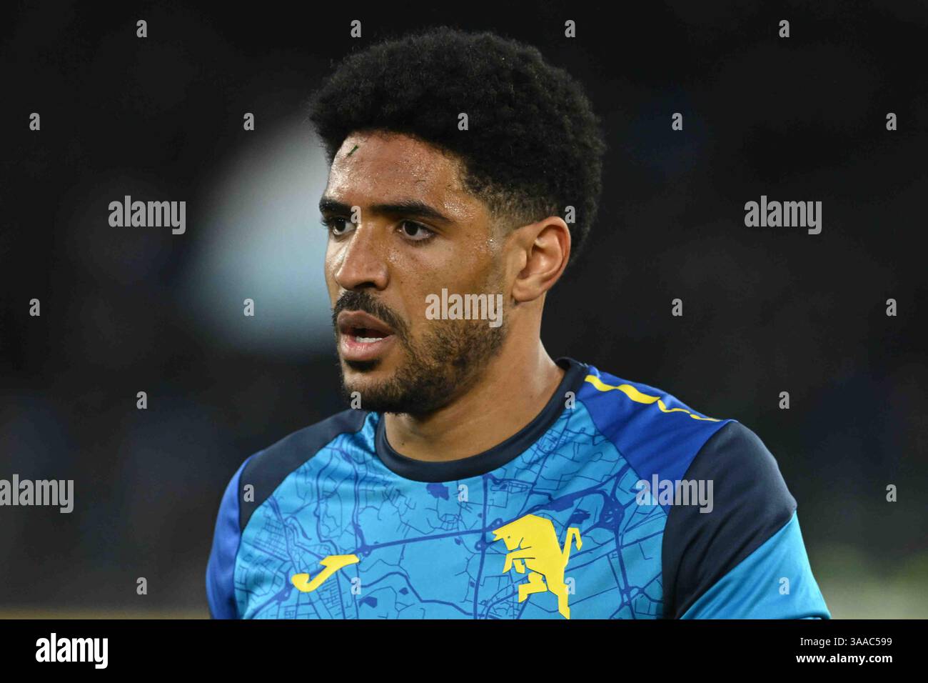 Roma, Italy, 31 March 2025 Saul Coco of Torino FC look at during the ...