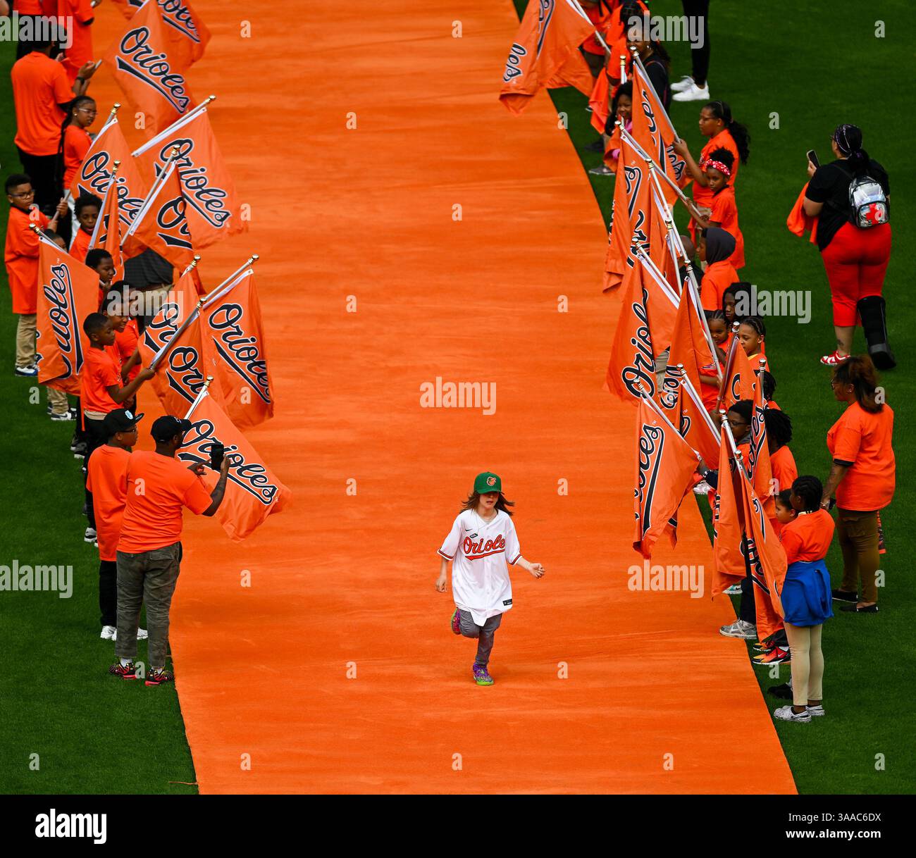 Baltimore, United States. 31st Mar, 2025. The Baltimore Orioles ...