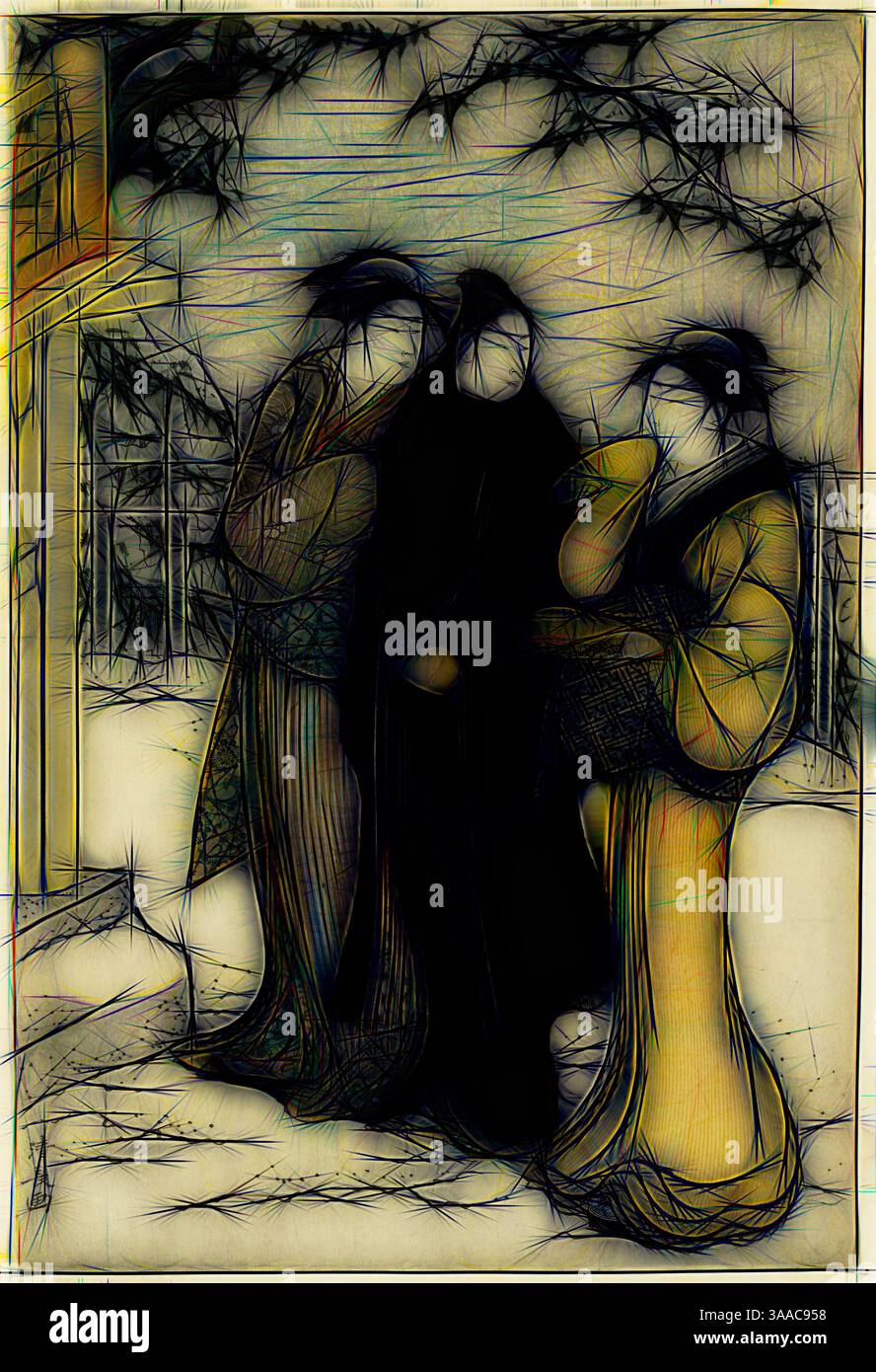 Engage in quiet conversation amidst hi-res stock photography and images ...