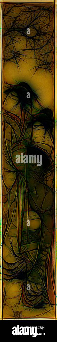 Abstract depiction of slender flowers hi-res stock photography and ...