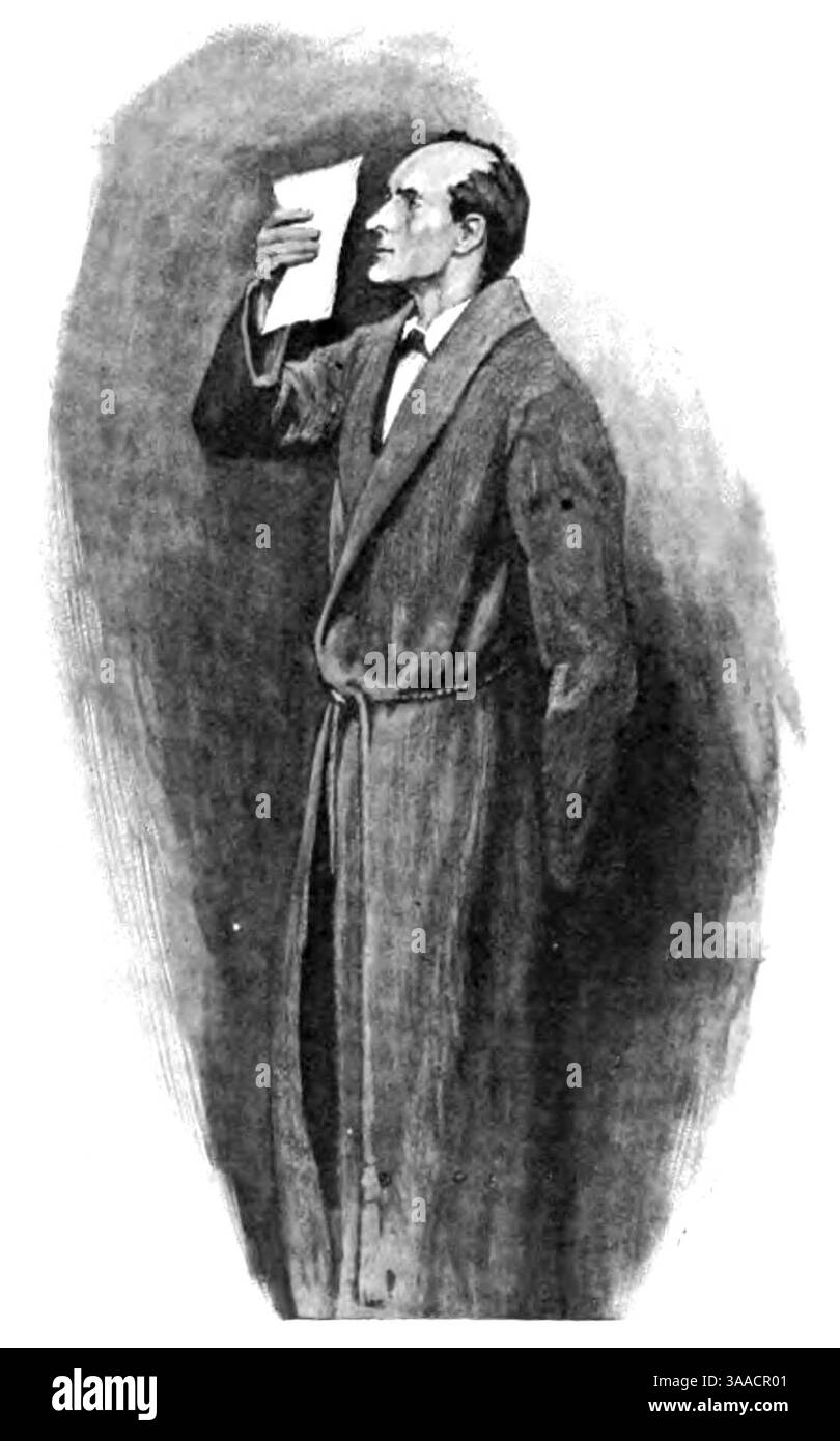 Illustration of the Sherlock Holmes adventure The Hound of the ...