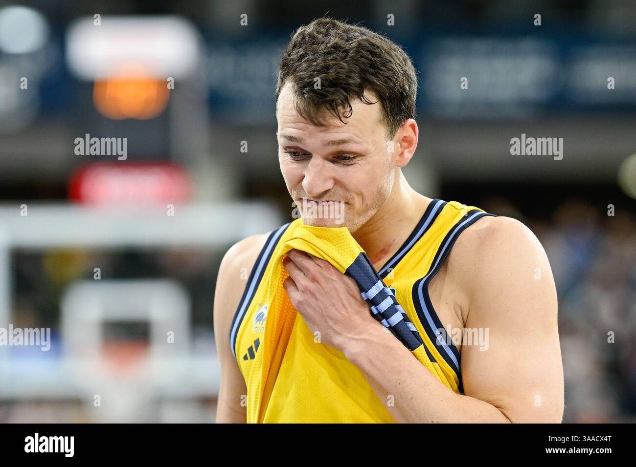 31 March 2025, Baden-Württemberg, Heidelberg: Basketball: Bundesliga ...