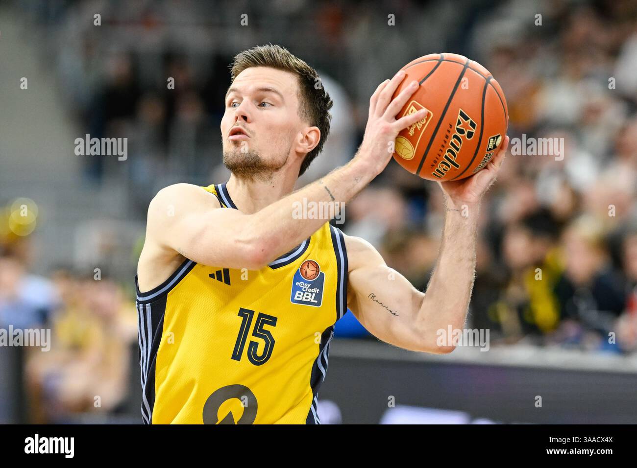 Heidelberg, Germany. 31st Mar, 2025. Basketball: Bundesliga, MLP ...