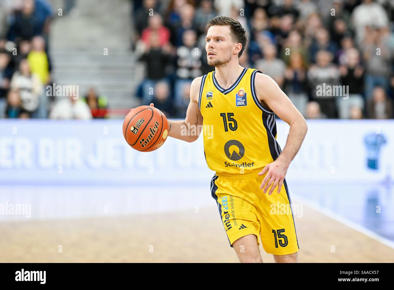 Heidelberg, Germany. 31st Mar, 2025. Basketball: Bundesliga, MLP ...