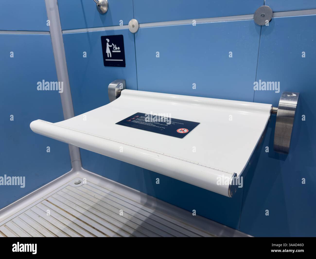 Baby changing station provides convenience for parents in a modern ...