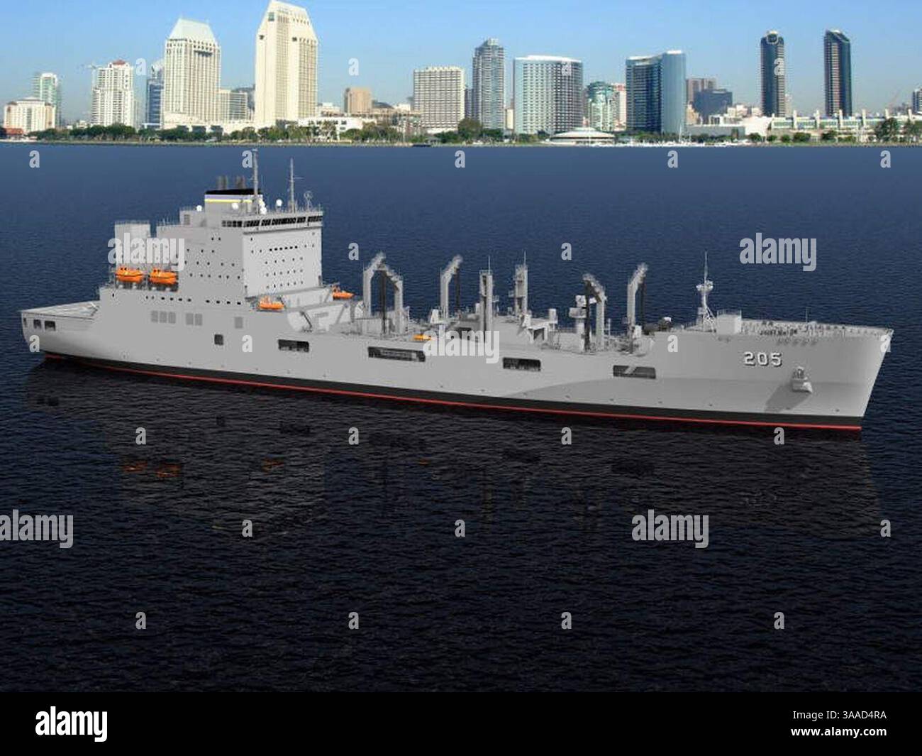 Image of the USS John Lewis (TAO-205 Stock Photo - Alamy