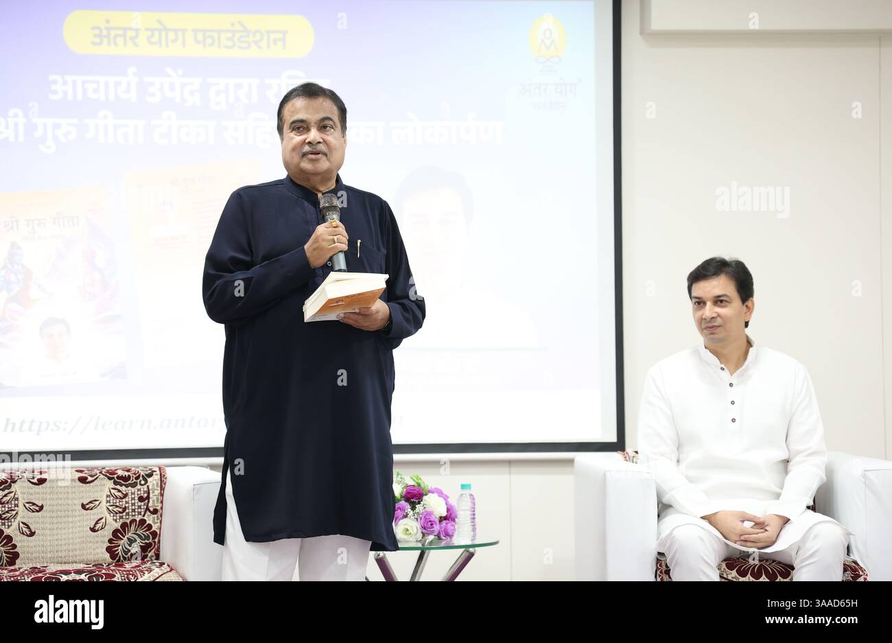 MUMBAI, INDIA - MARCH 31: Union Minister for Road Transport and ...