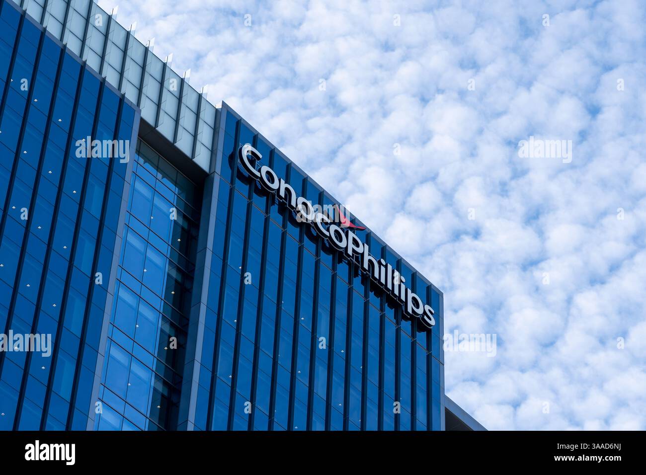 Houston, Texas, USA - March 2, 2022: ConocoPhillips World Headquarters ...