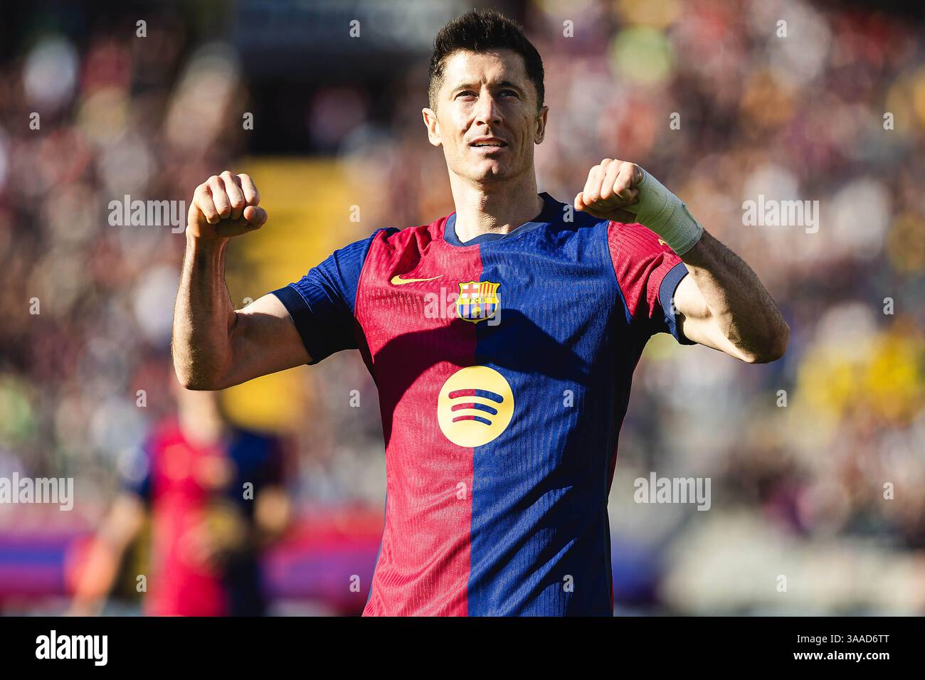 Fussball La Liga 29. Spieltag FC Barcelona - FC Girona am 30.03.2025 im ...