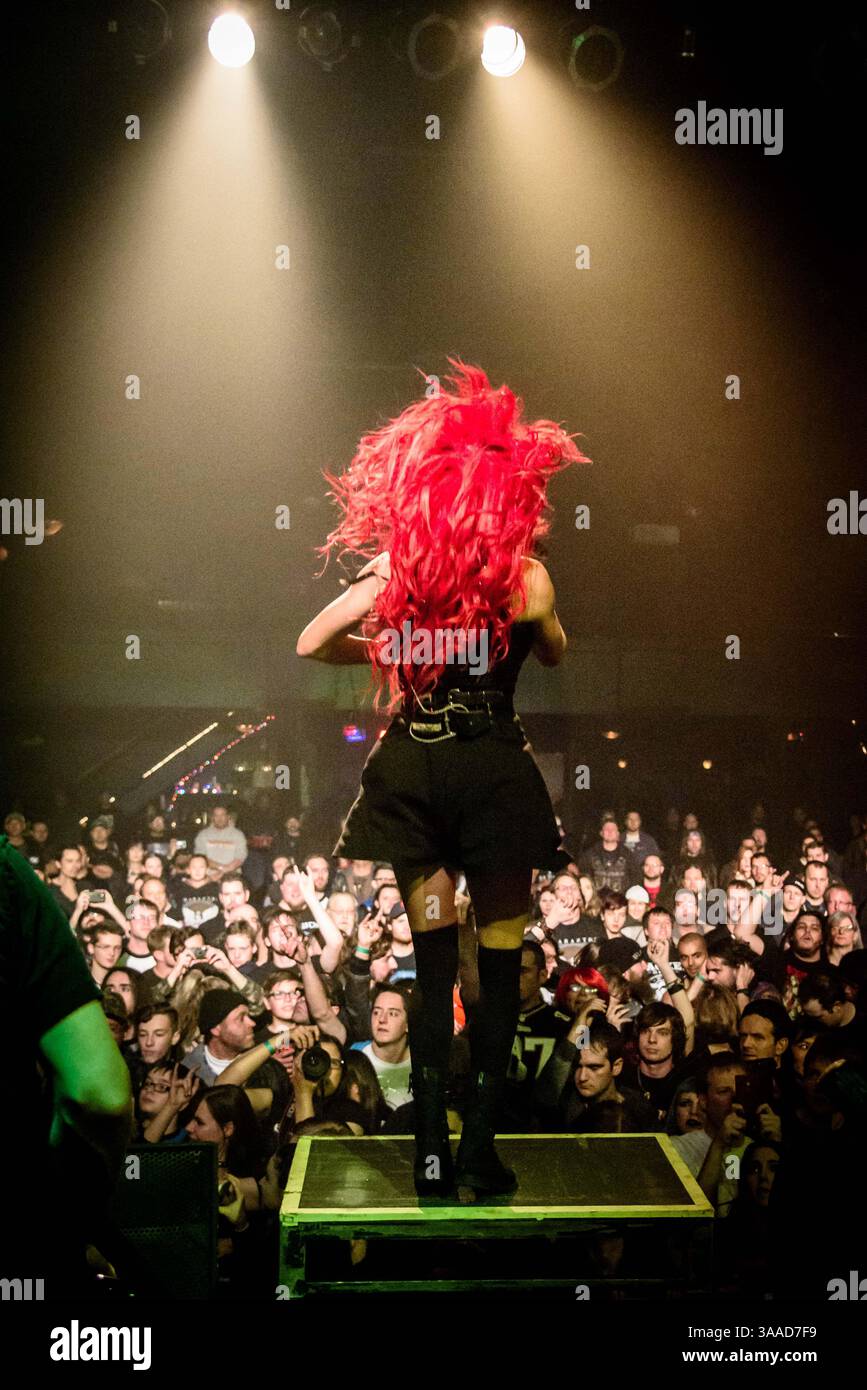 Nov. 8, 2015 - Toronto, Ontario, Canada - American metal band Butcher ...