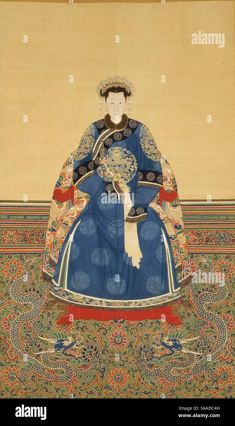 Imperial Noble Consort Quehui Stock Photo - Alamy