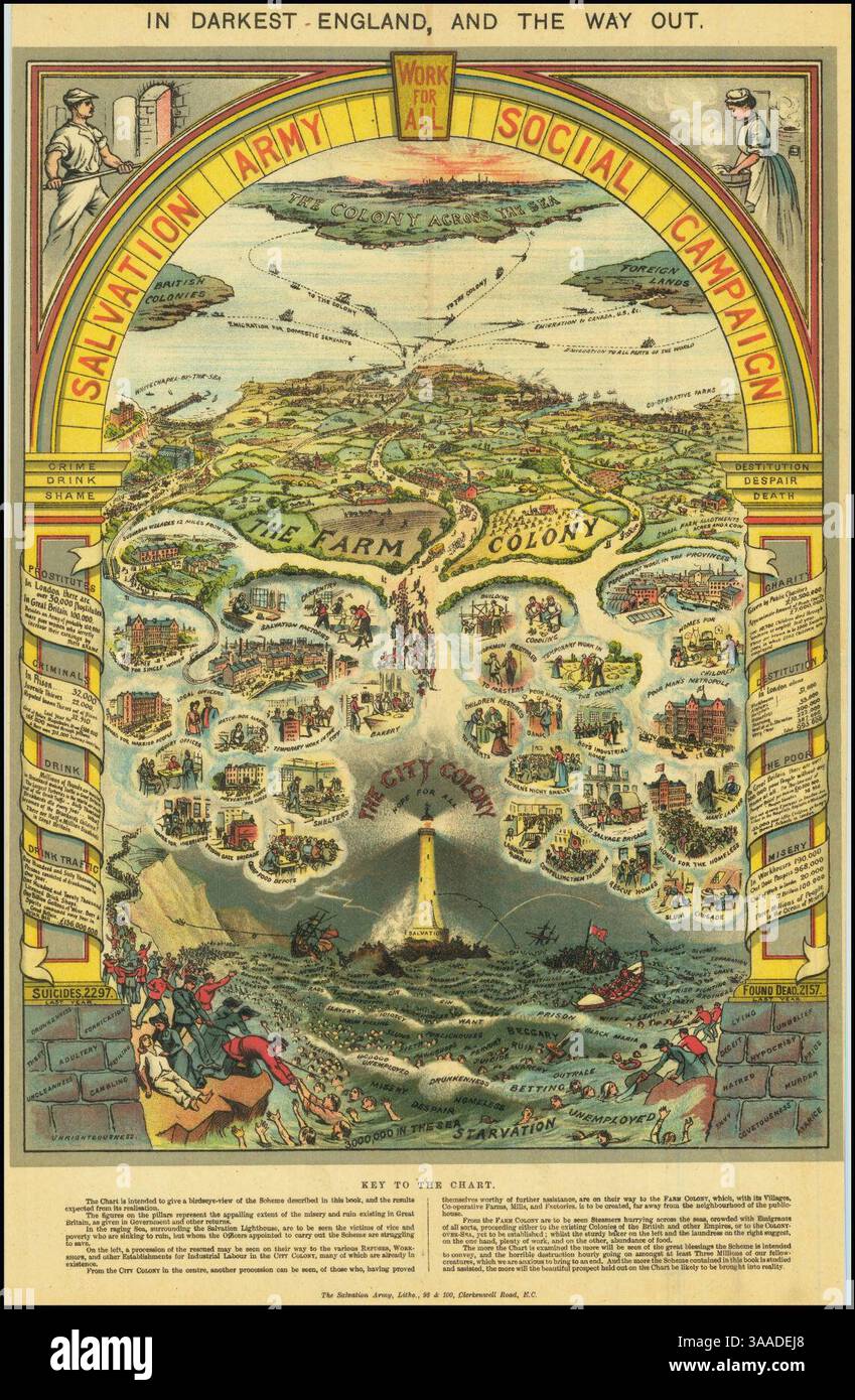 In Darkest England, and the Way Out. By General Booth. Salvation Army ...