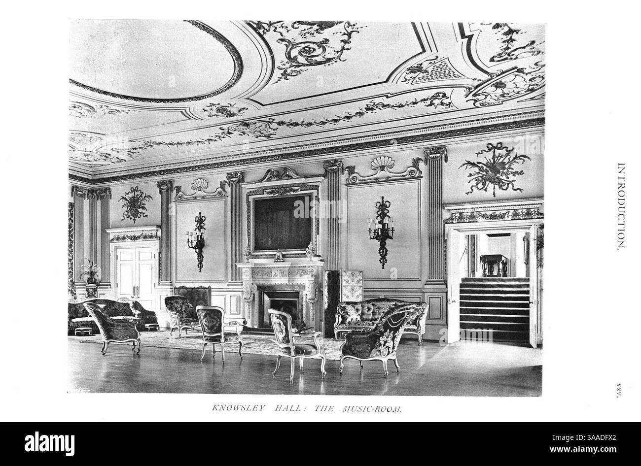 In English Homes Vol 1 Knowsley Hall the music room 31295001575223 0022 ...