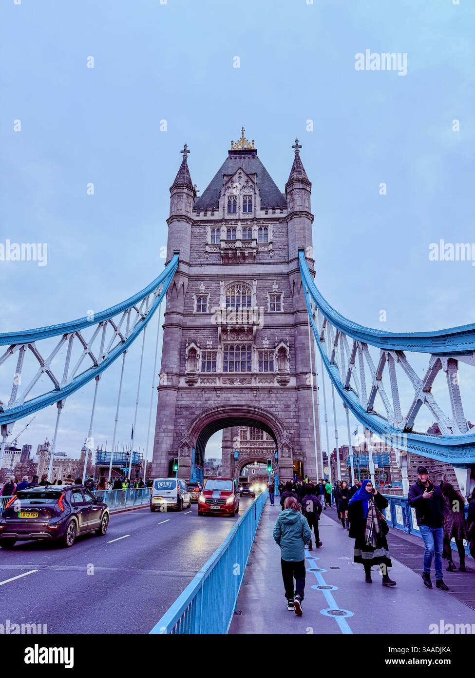 Crossing Tower Bridge at twilight-where Victorian engineering meets the ...