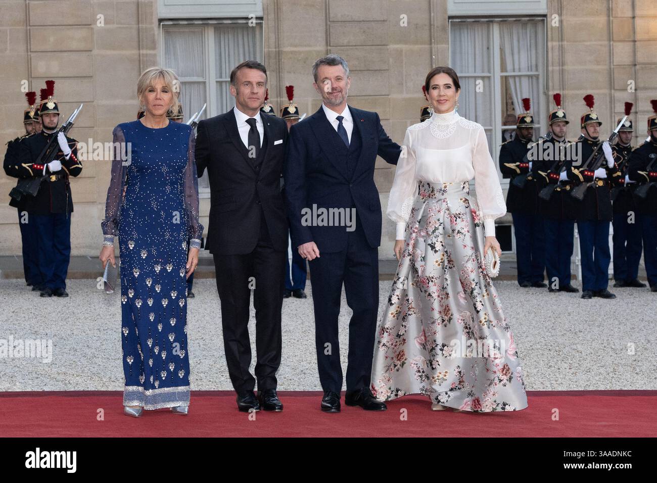 Paris, France. 18th Jan, 2025. French First Lady Brigitte Macron ...