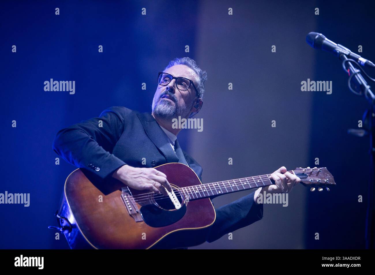 Assago, Italy. 31st Mar, 2025. Brunori Sas during the Music Concert ...