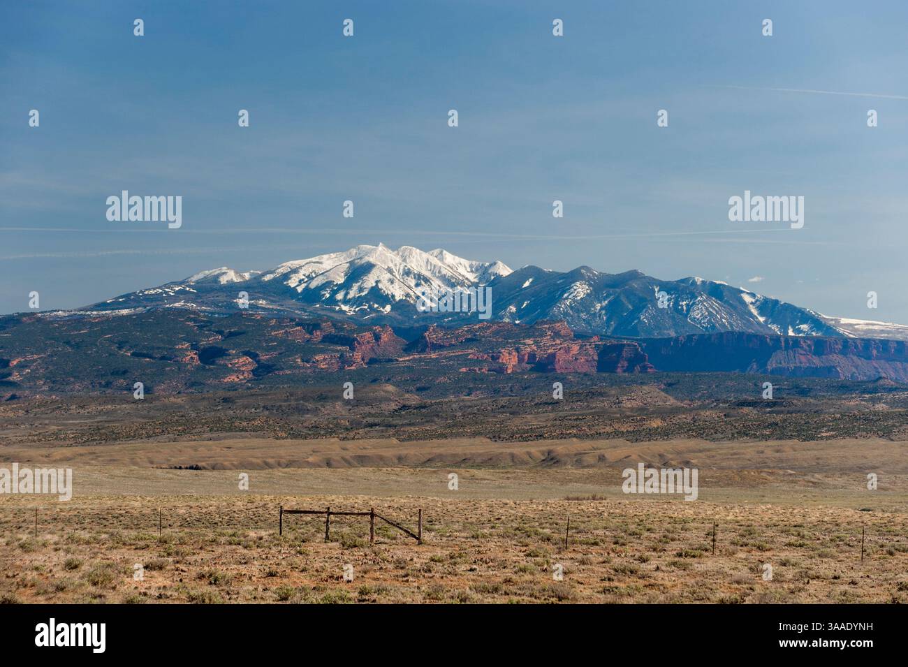 Utah's LaSal Mountains are laccoliths, made of lava that welled up ...