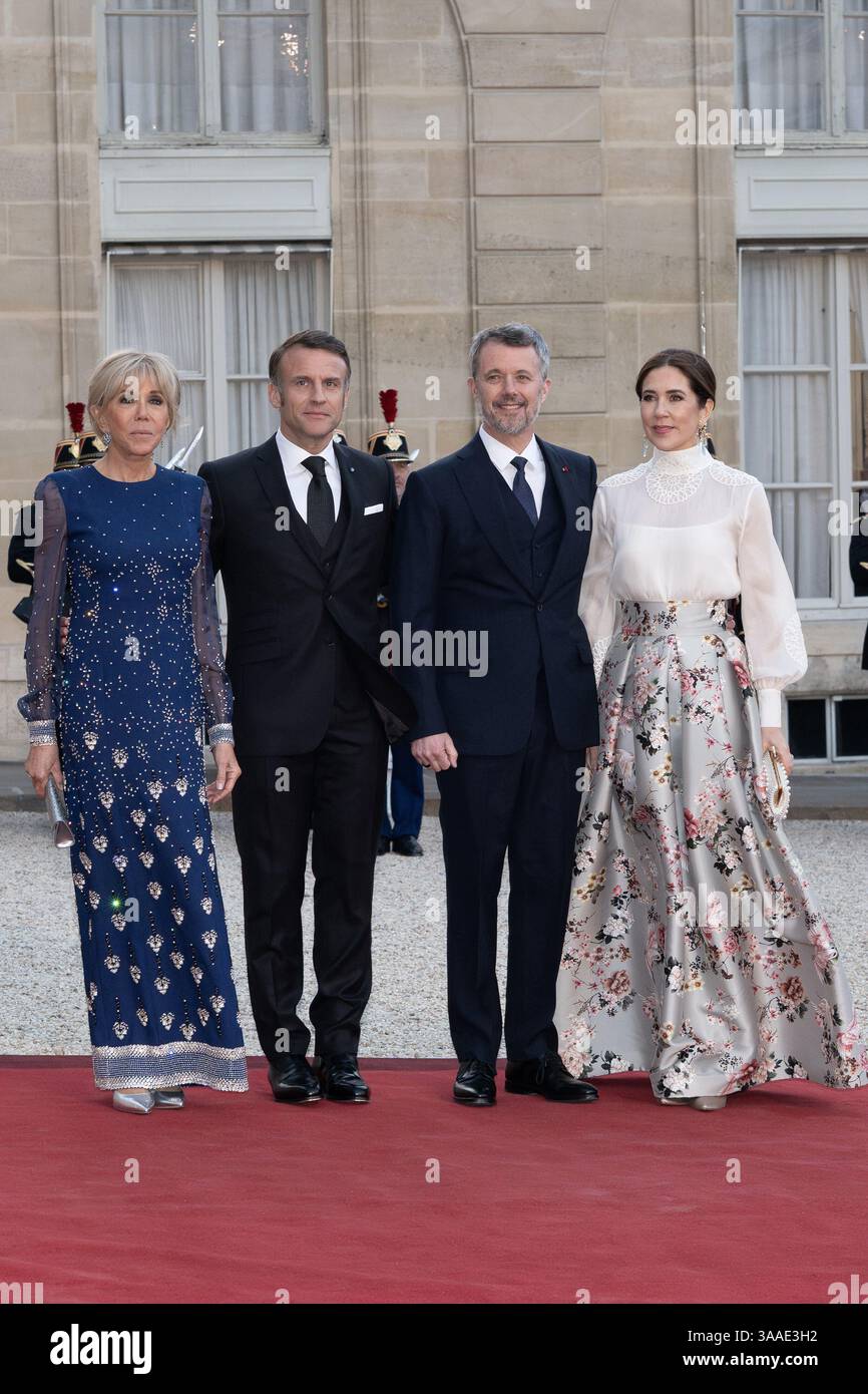Paris, France. 18th Jan, 2025. French First Lady Brigitte Macron ...
