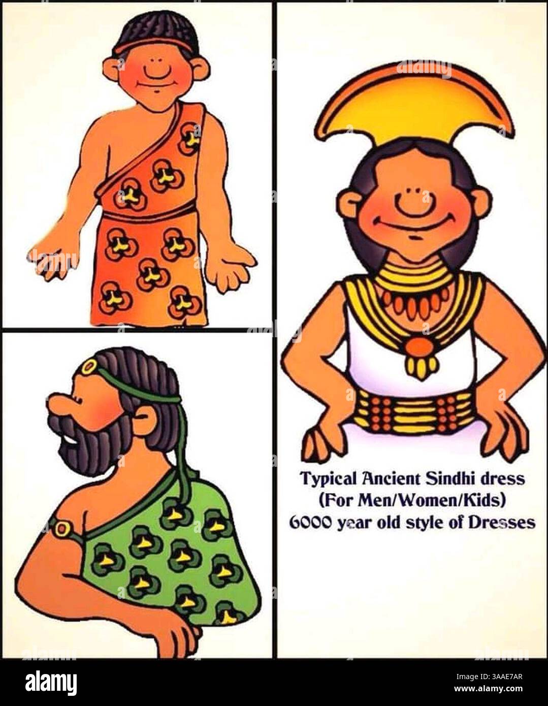 Indus valley Clothing Stock Photo - Alamy