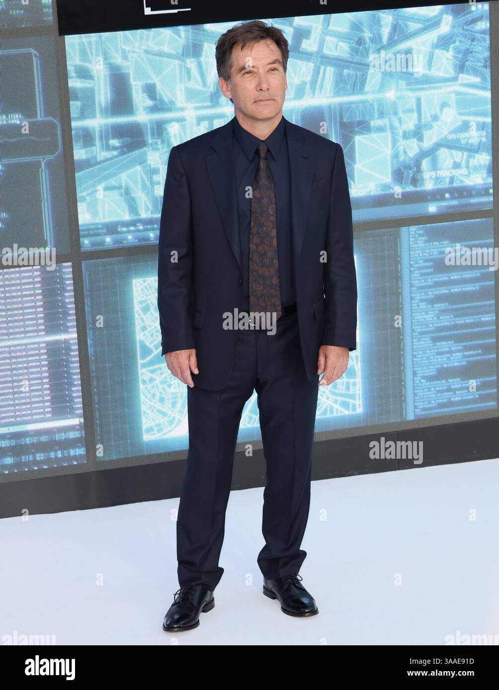 LONDON, UK. 31st Mar, 2025. James Hawes attended The Amateur (2025 film ...