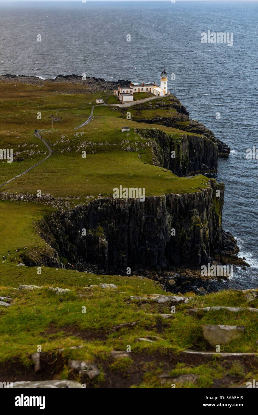 Neist Point at sunset is a breathtaking sight—its lighthouse stands ...