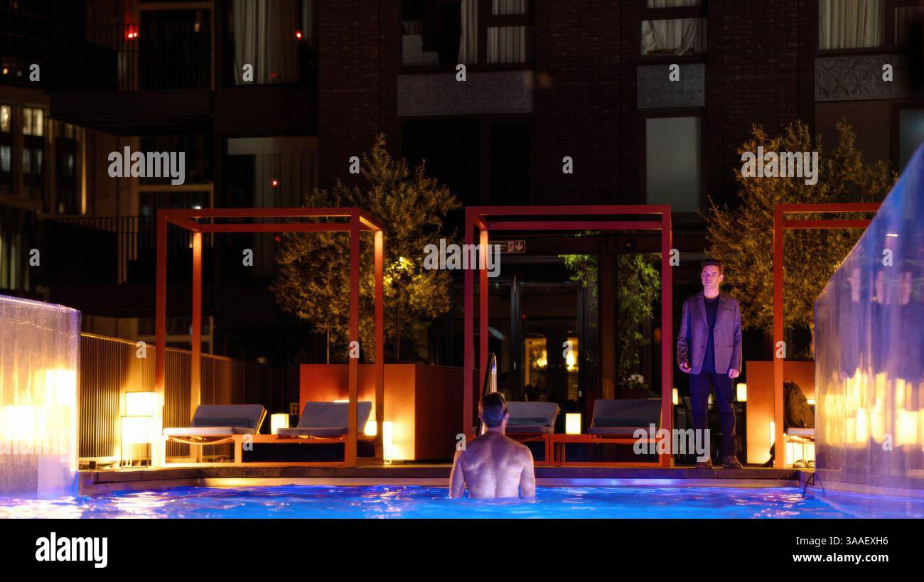 THE AMATEUR, from left: Marc Rissmann, Rami Malek, 2025. ph: John ...