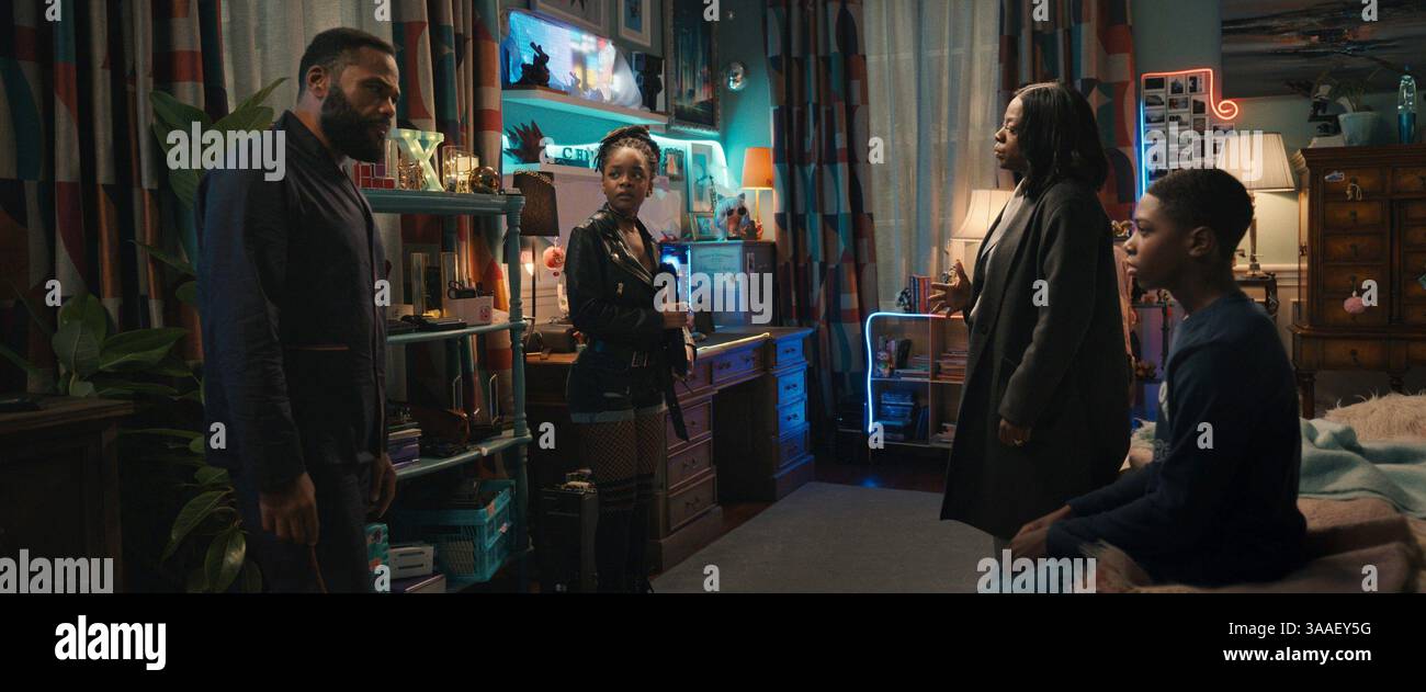G20, from left: Anthony Anderson, Marsai Martin, Viola Davis ...