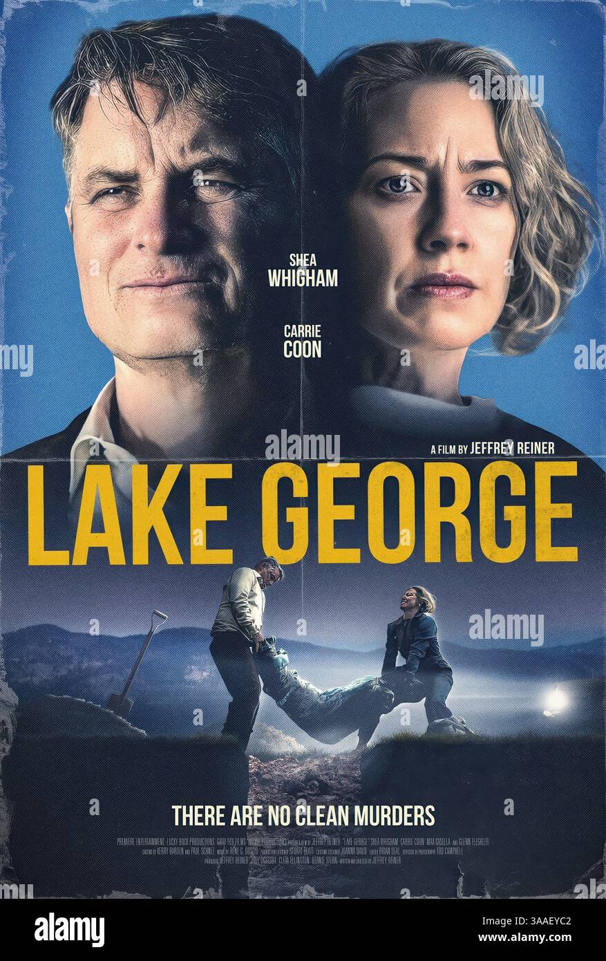 LAKE GEORGE, poster, top and bottom, from left: Shea Whigham, Carrie ...